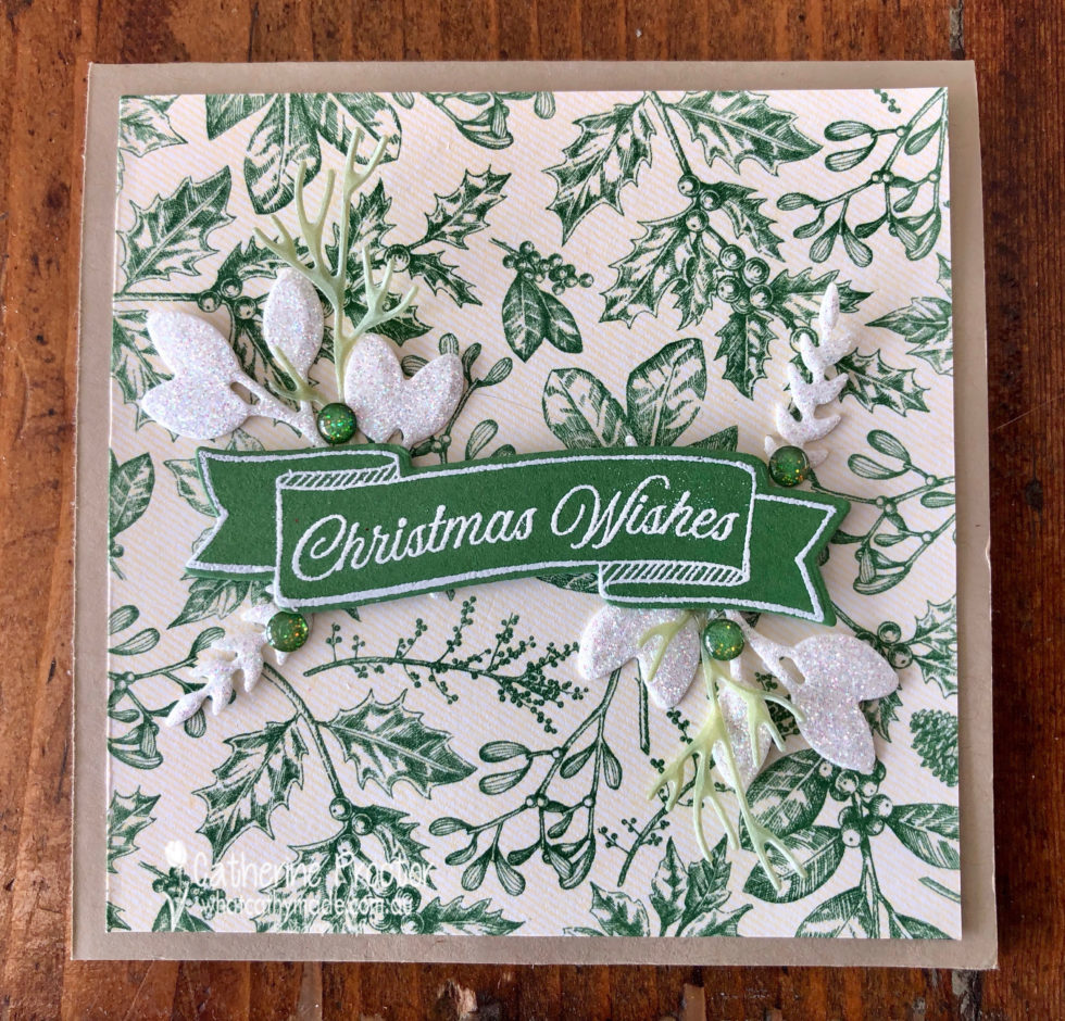 Toile Christmas Stamp Set Archives - What Cathy Made