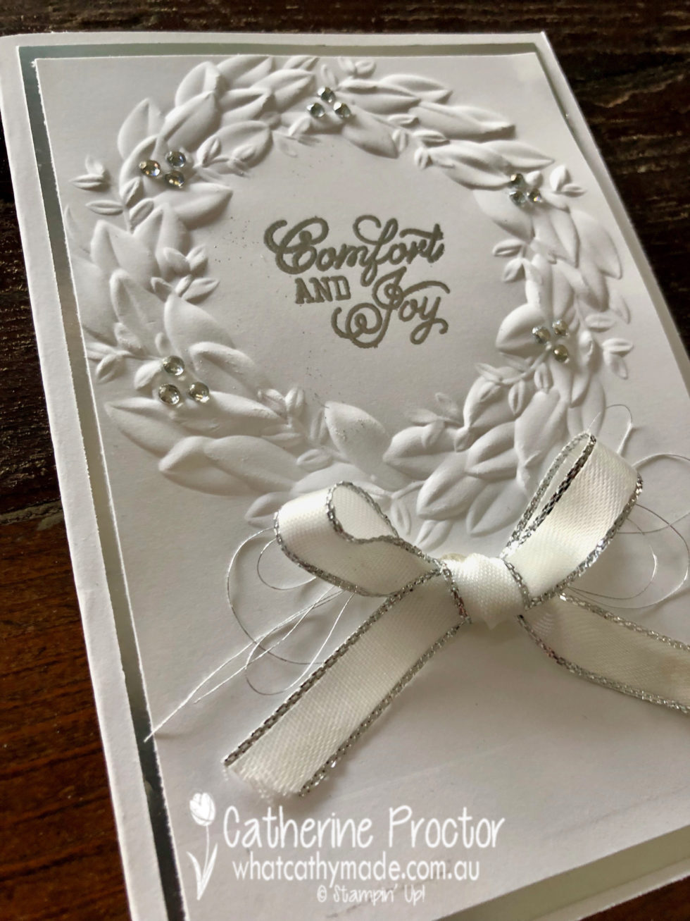 seasonal wreath embossing folder Archives - What Cathy Made