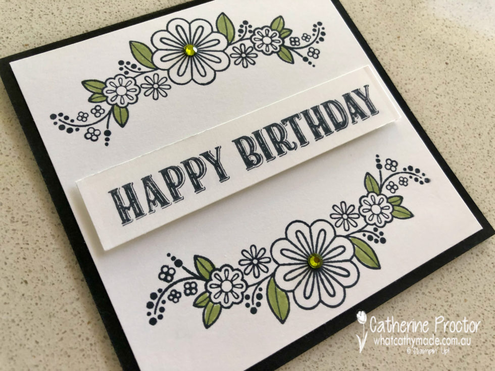 Art With Heart Creative Showcase: Monochromatic Cards - What Cathy Made