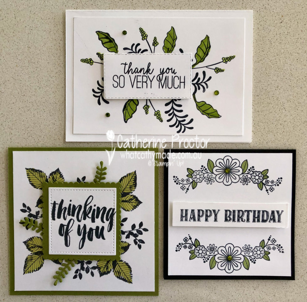 Art With Heart Creative Showcase: Monochromatic Cards - What Cathy Made