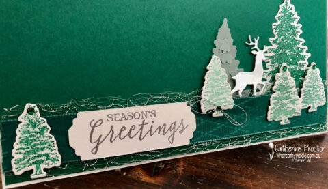 CASEing the Catty - Shaded Spruce and Silver Christmas Card - What ...