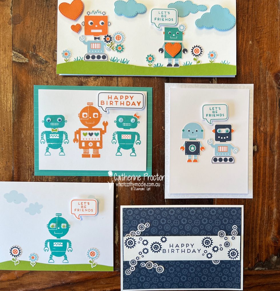 Bermuda Bay Robot Buddies Kit Cards - Week 8 AWH Colour Creations ...