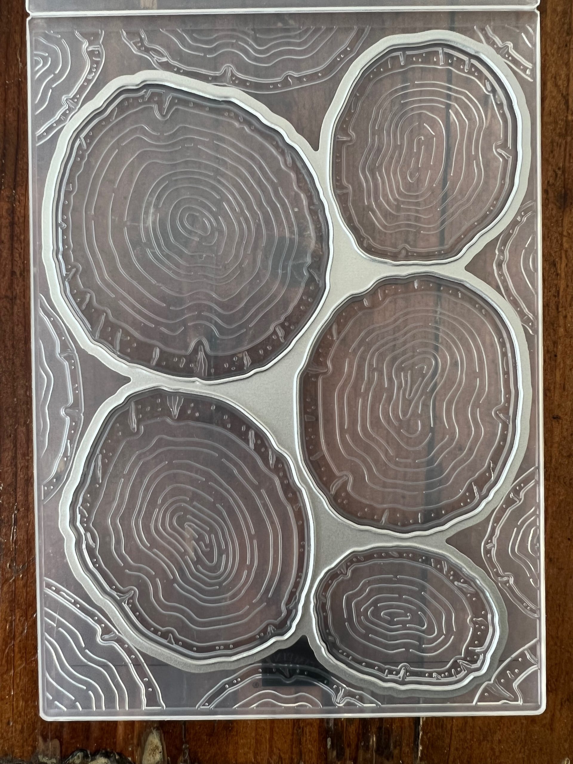 All-in-one Tree Rings Hybrid Embossing Folder Archives - What Cathy Made