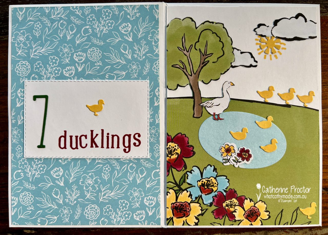 Stampin' Up! Pear Pizzazz On the Farm Counting Book - Week 36 AWH ...