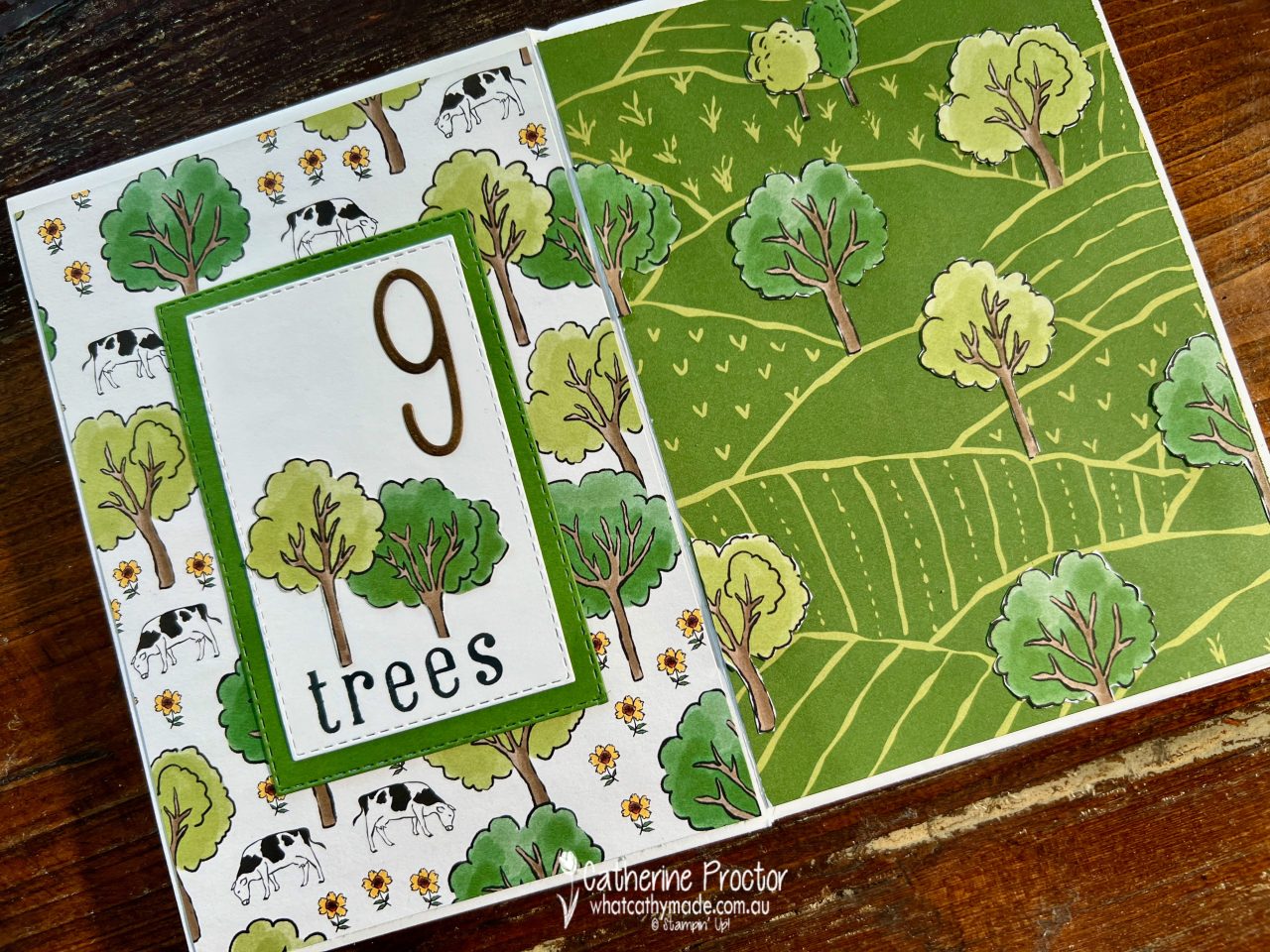Stampin' Up! Pear Pizzazz On the Farm Counting Book - Week 36 AWH ...