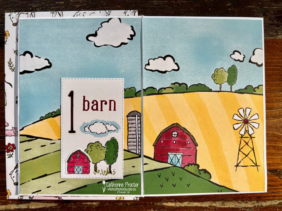 Stampin' Up! Pear Pizzazz On the Farm Counting Book - Week 36 AWH ...