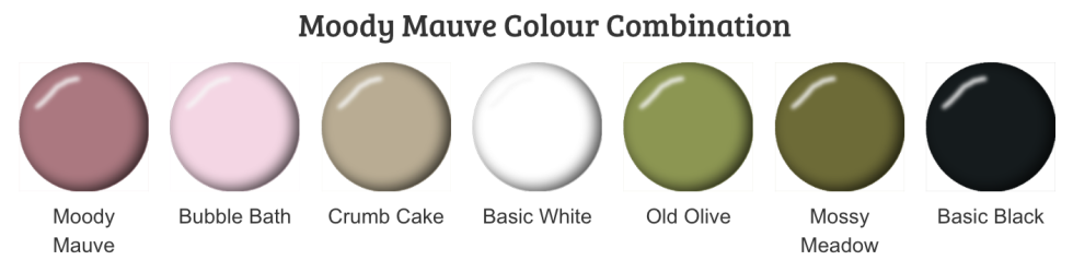 Moody Mauve Textured Floral Wreath Birthday Card - What Cathy Made