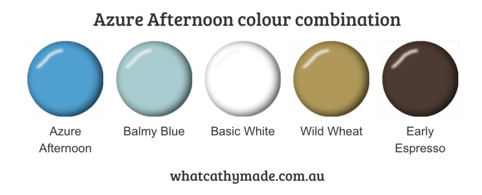 Azure Afternoon On the Ocean Birthday Card - What Cathy Made