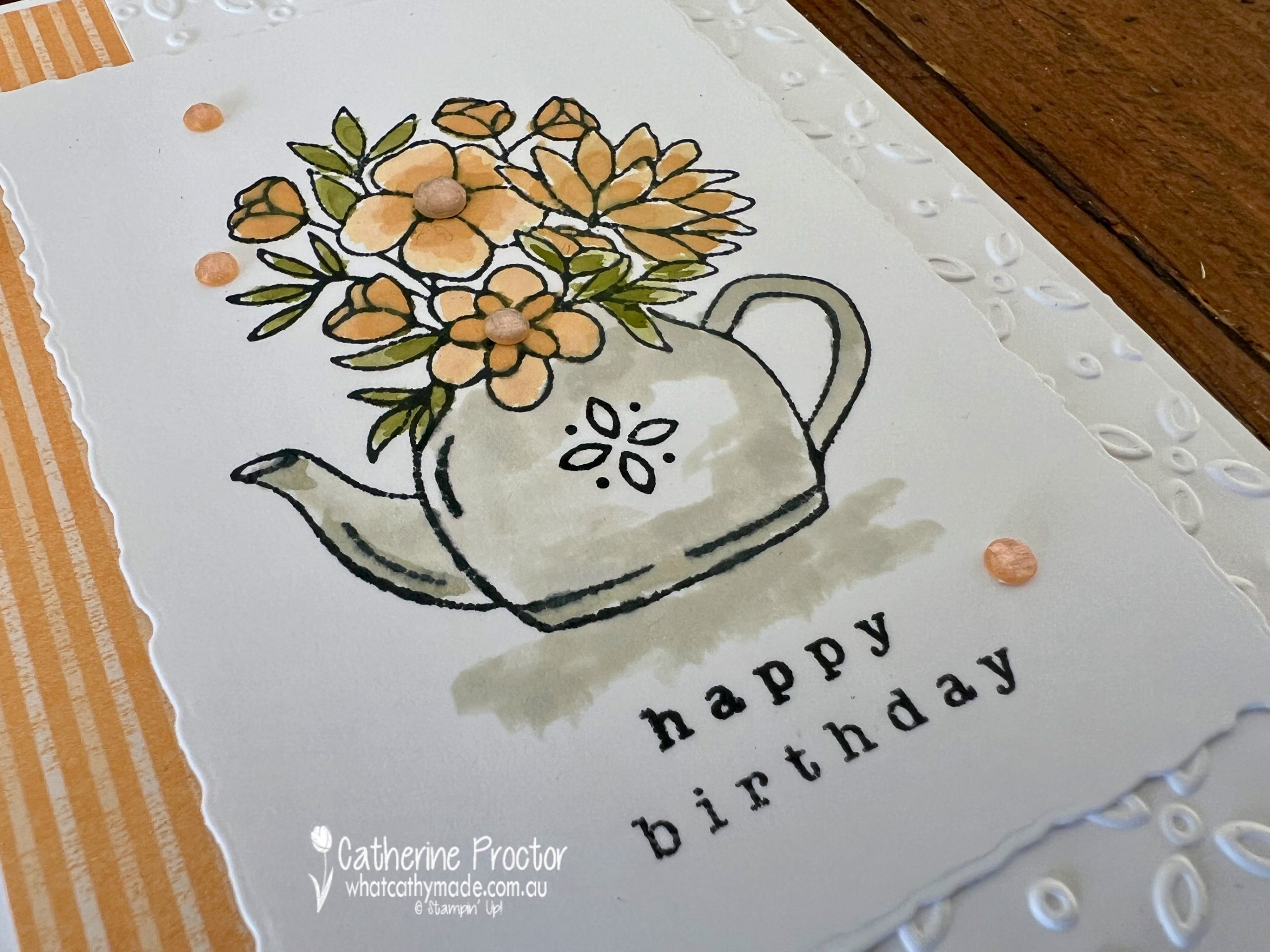 2024-26 In Colors - Peach Pie - Country Birdhouse & Country Flowers ...