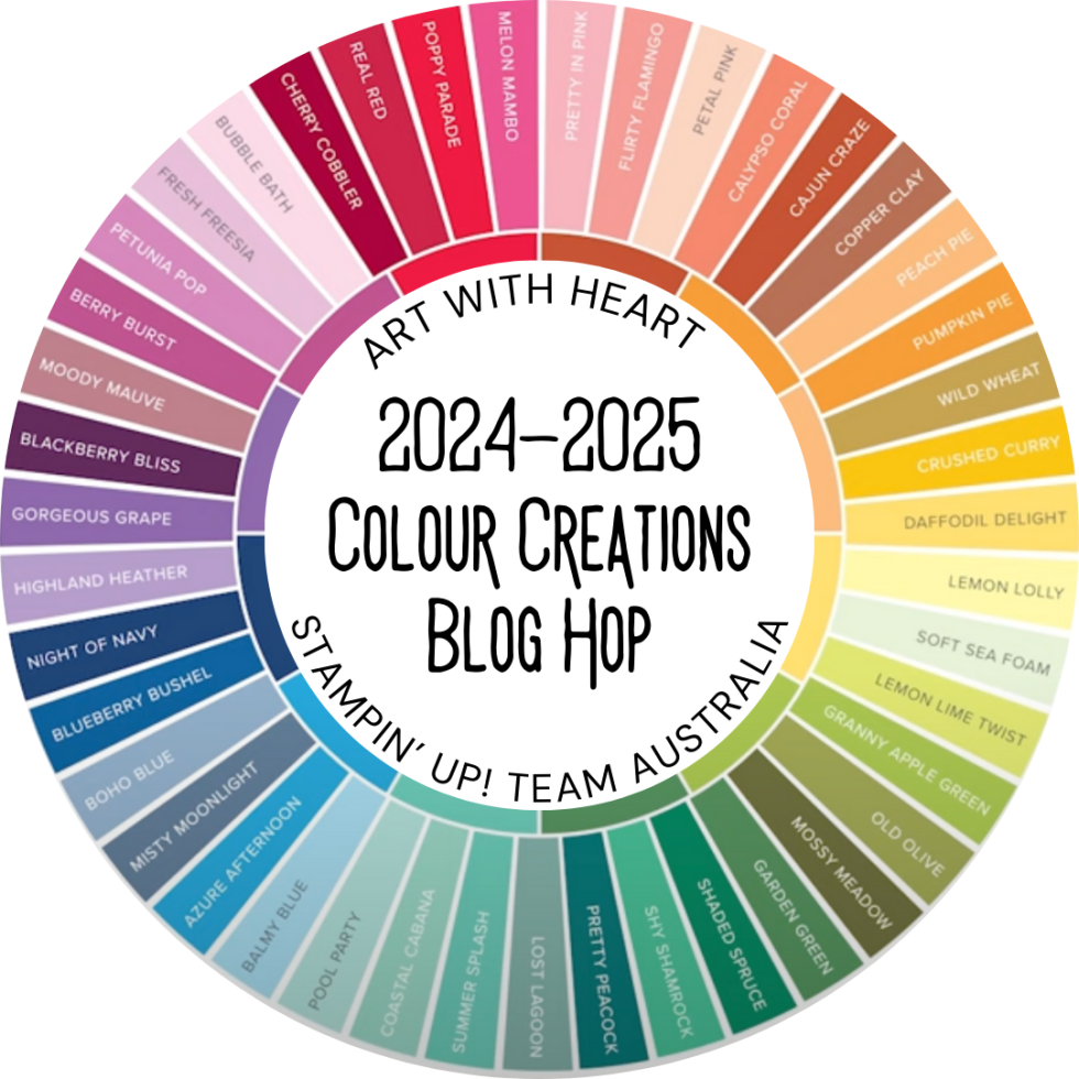 2024-26 In Colors - Petunia Pop Card - What Cathy Made