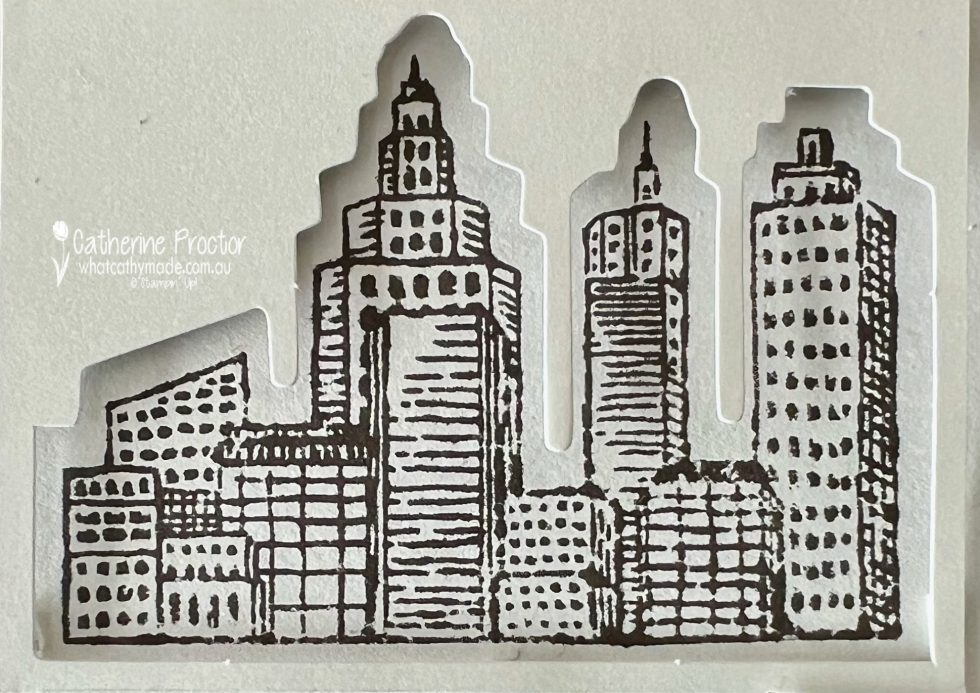 Stampin' Up! Basic Beige City Sights Kit Alternatives Card - What Cathy ...