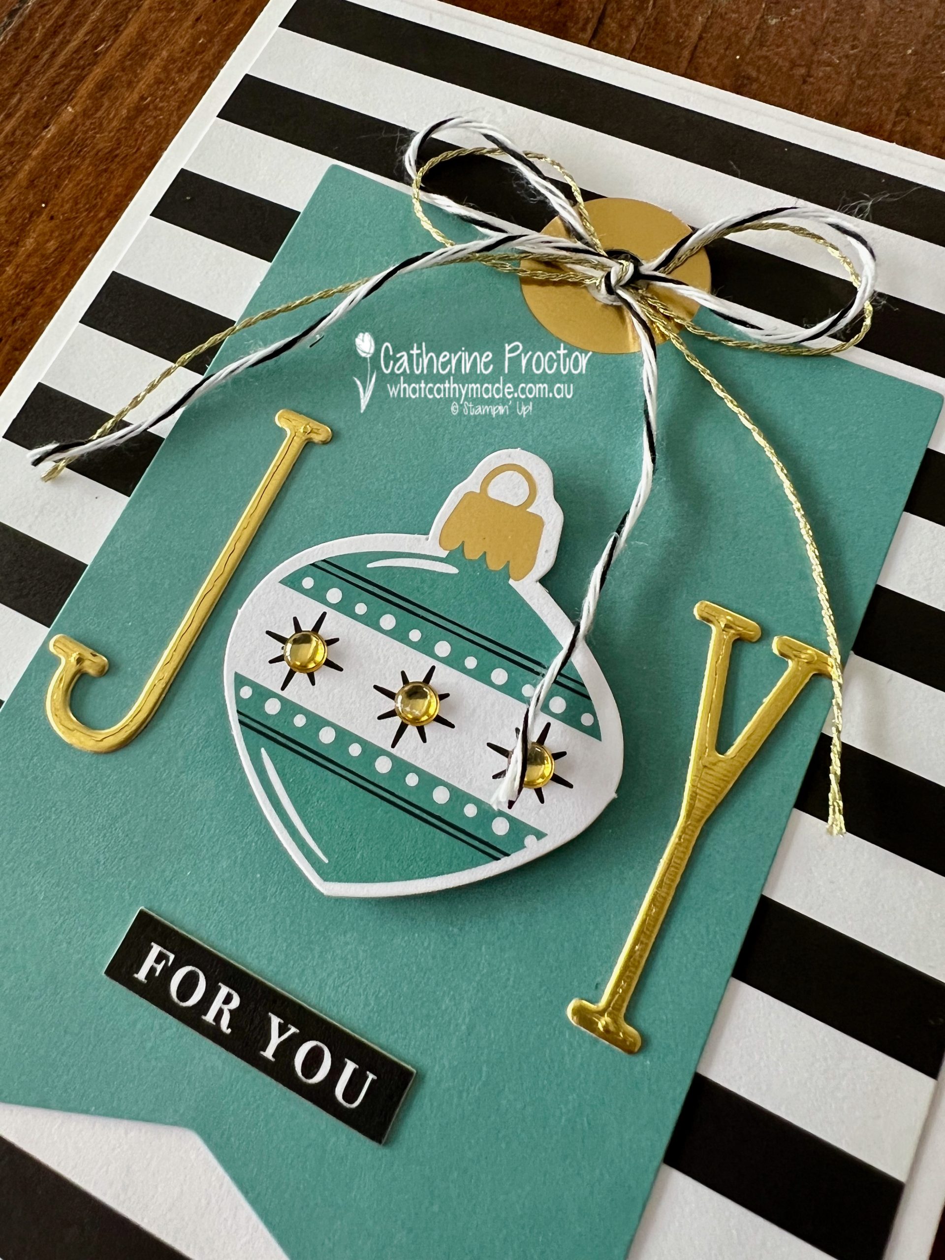 Day 12 of the 30-Day Christmas Card Making Challenge - What Cathy Made