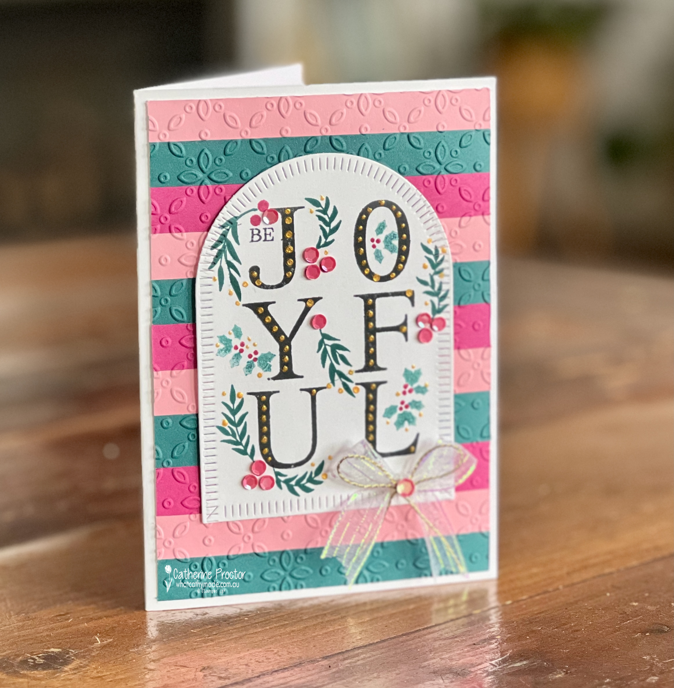 Day 17 of the 30-Day Christmas Card Making Challenge - What Cathy Made
