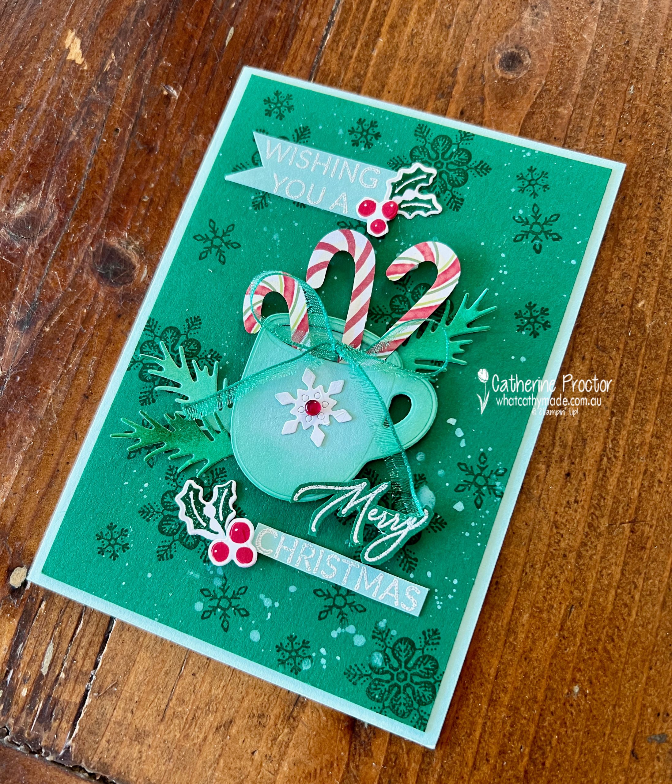 "Candy Cane Wishes" - Day 8 of the 30 Day Christmas Card Making ...