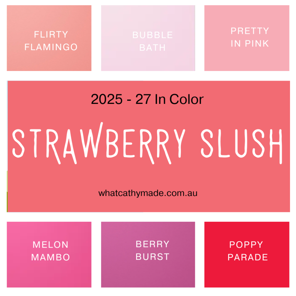 Strawberry Slush Celebratory Cheers & Sips Card - What Cathy Made