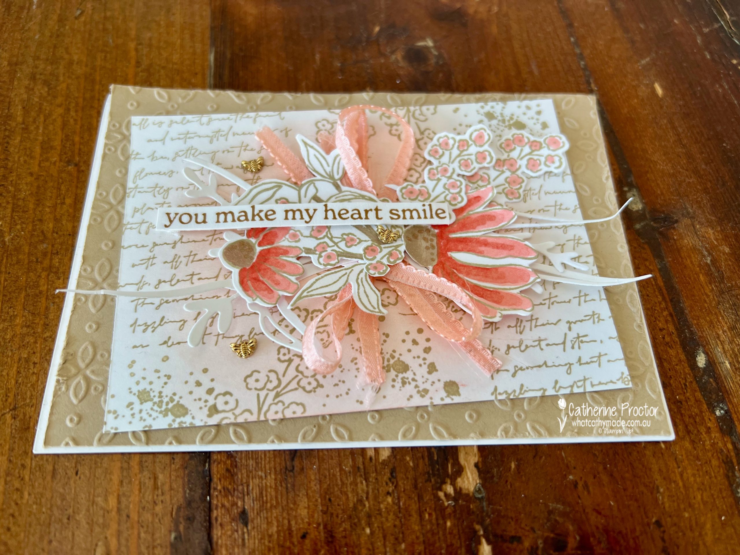 Calypso Coral Birthday Card - What Cathy Made